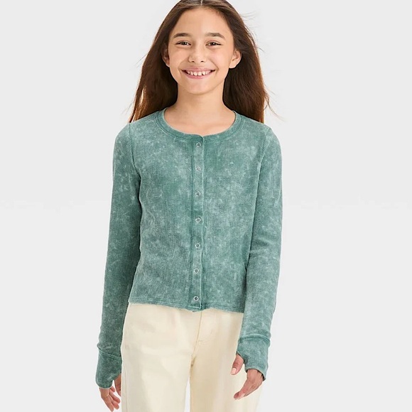 art class | Shirts & Tops | Nwt Art Class Snap Front Waffle Top | Poshmark
